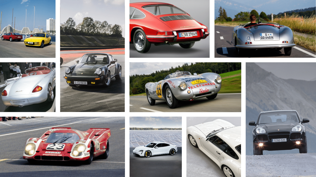 A history of Porsche in 10 cars - Glion